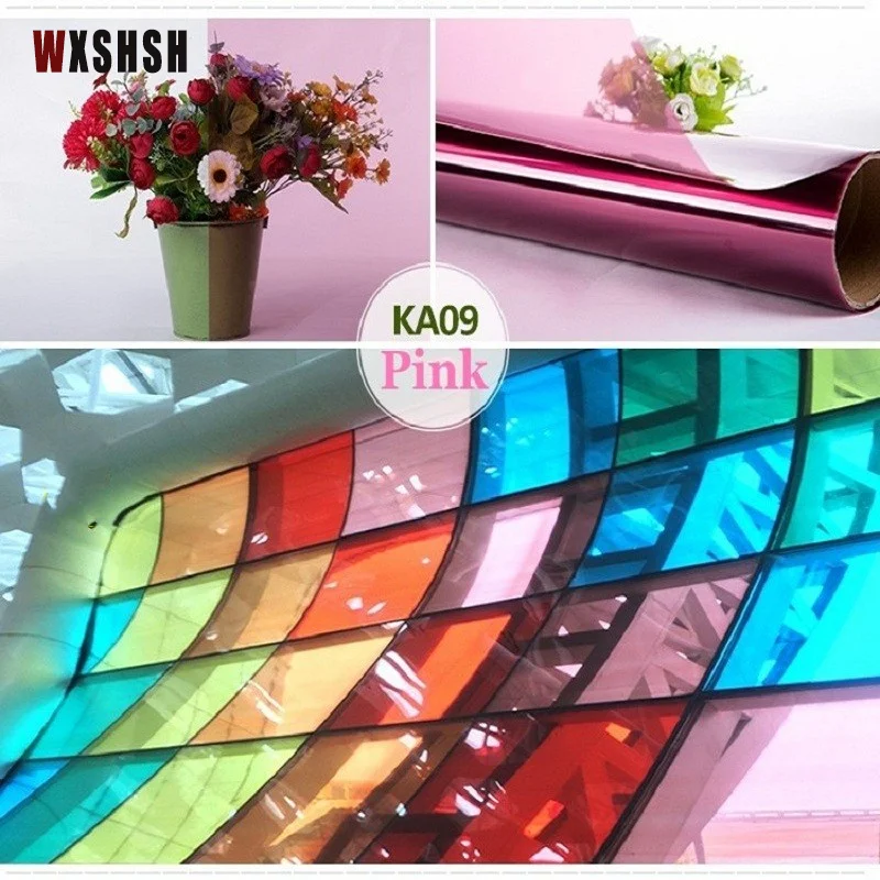 Self adhesive window film Sun Blocking Anti UV Removable Decorative ...