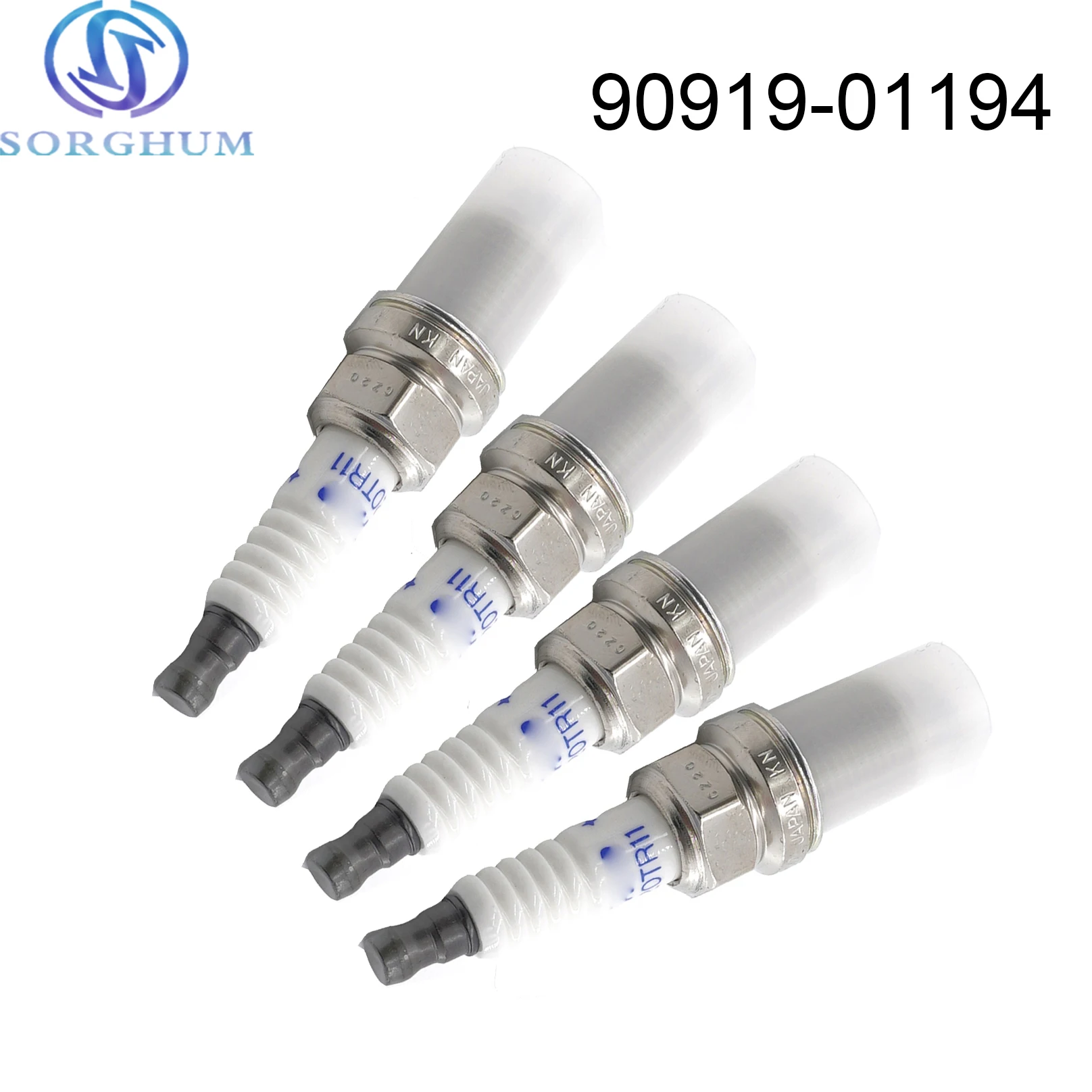 4PCS-Double-Platinum-Spark-Plug-90919-01194-For-Toyota-Avensis-Camry ...
