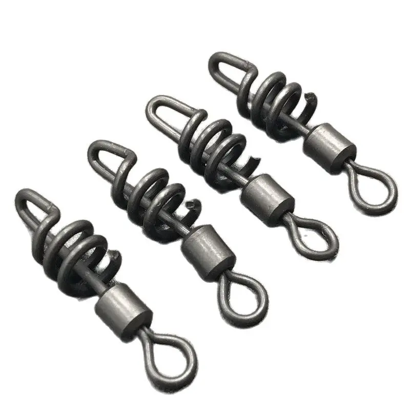 20pcs-Carp-Fishing-Corkscrew-Swivel-UK-8-Quick-Change-Swivels-Carp ...