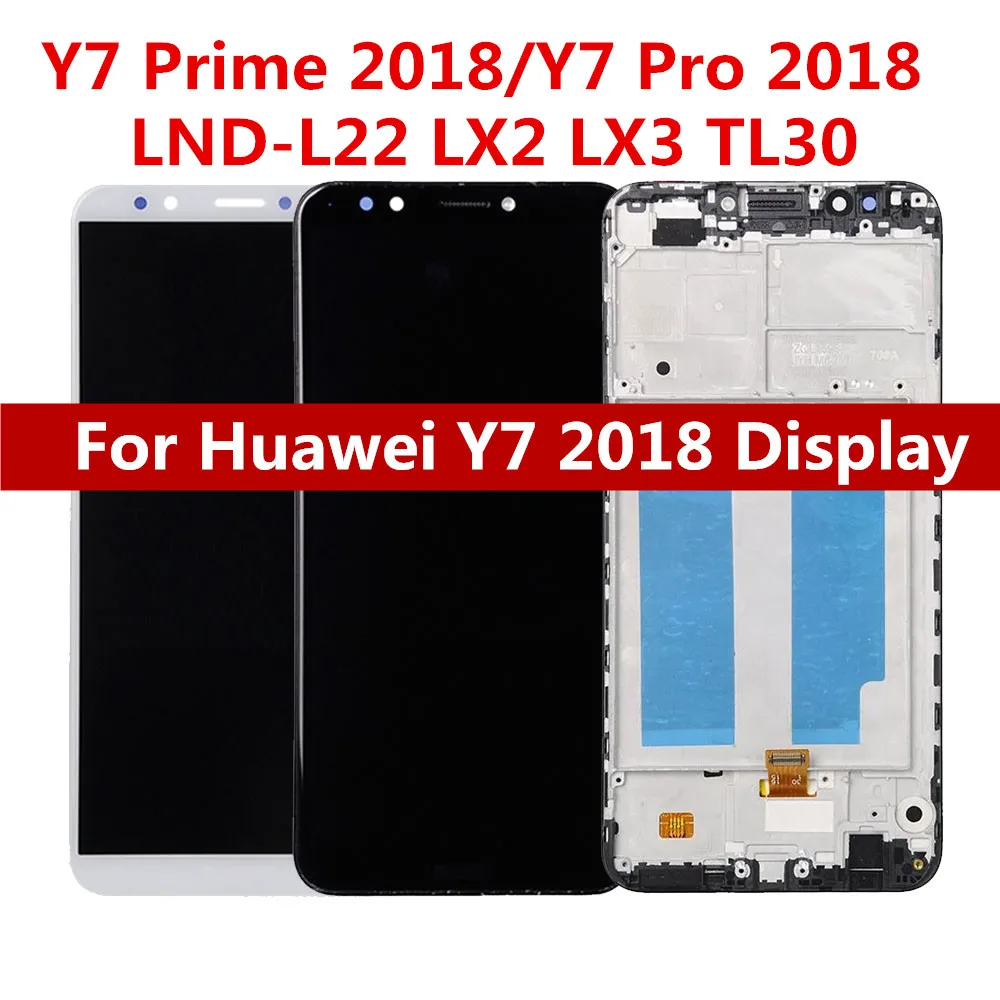 For-Huawei-Y7-Prime-2018-LCD-Display-Touch-Screen-Replacement-Y7-Pro ...