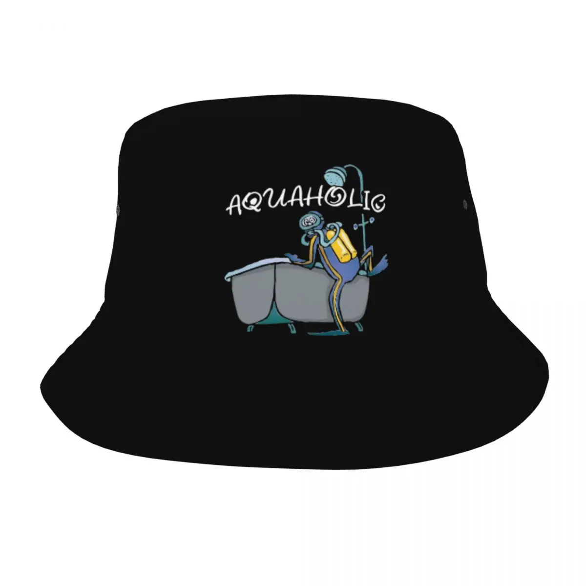 Funny-Scuba-Diving-Bucket-Hats-for-Girl-Travel-Dive-Diver-Field-Hat ...