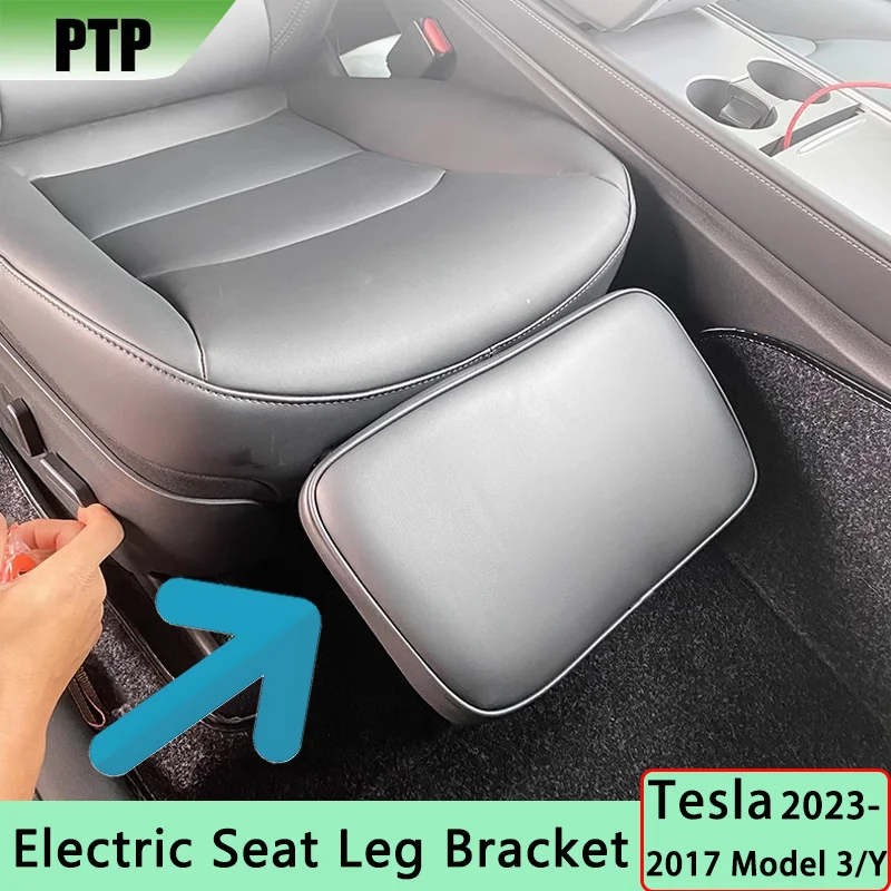 2024-Model-Y-Car-Leather-Electric-Seat-Leg-Rest-for-Tesla-Model-3 ...