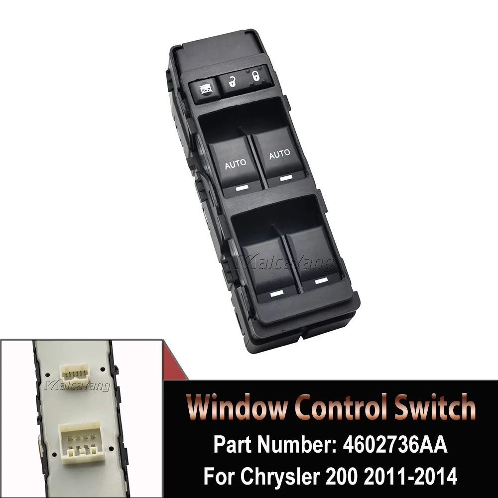 4602781aa 4602736aa Car Front Left Driver Side Window Control Switch ...