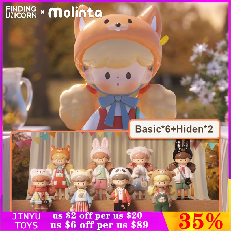 Origina-Molinta-Party-Animal-Series-Mystery-Blind-Box-Cute-Action ...