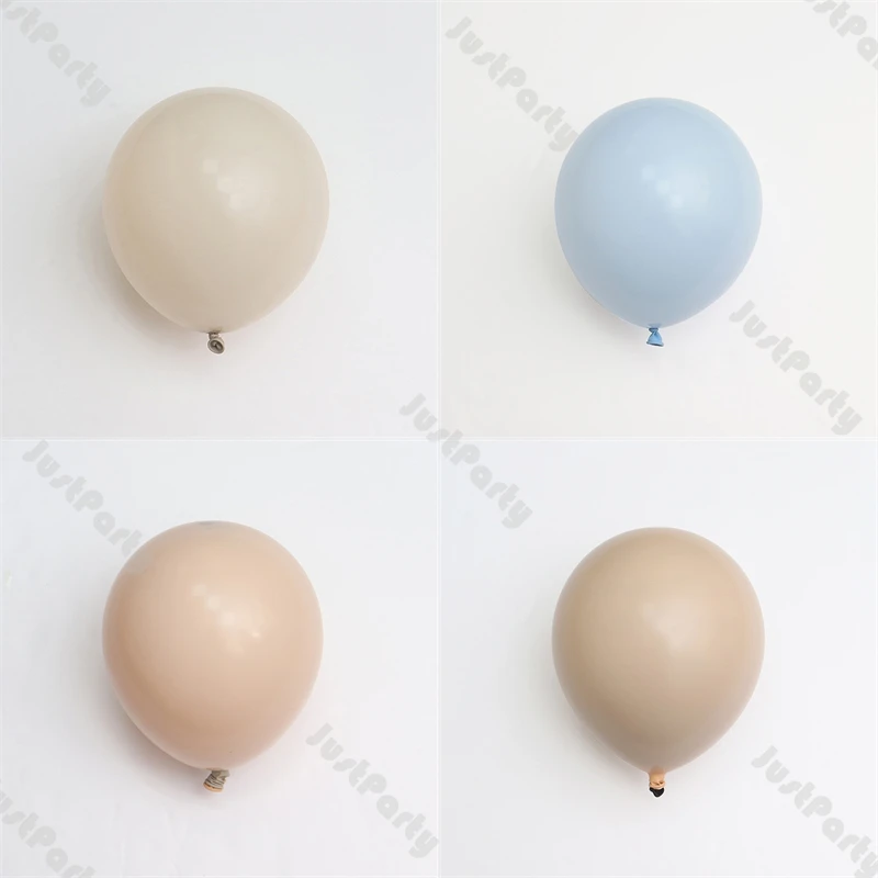 5-18inch-Doubled-Sand-Cream-Balloons-Baby-Shower-Decoration-DIY-Balloon ...