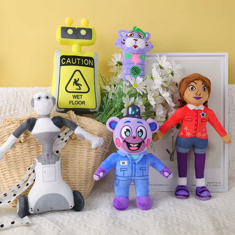 FNAF Security Breach Ruin Cute Plush Toys Game Doll Cartoon Stuffed ...