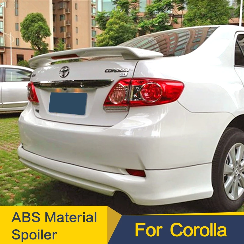 Rear Wing Spoiler For Toyota Corolla Rear Trunk Lid Car Sport Spoilers ...