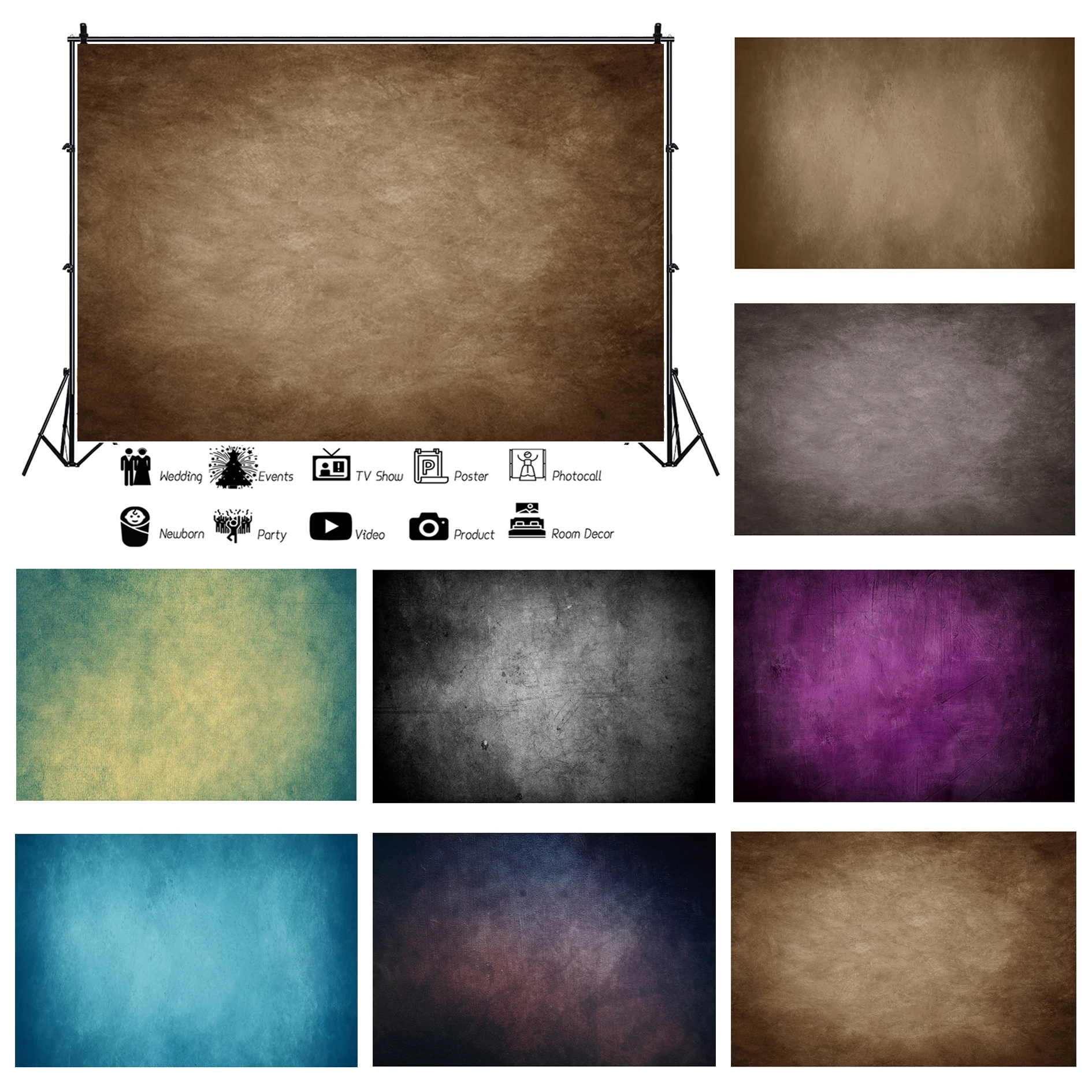 Professional Portrait Backdrops