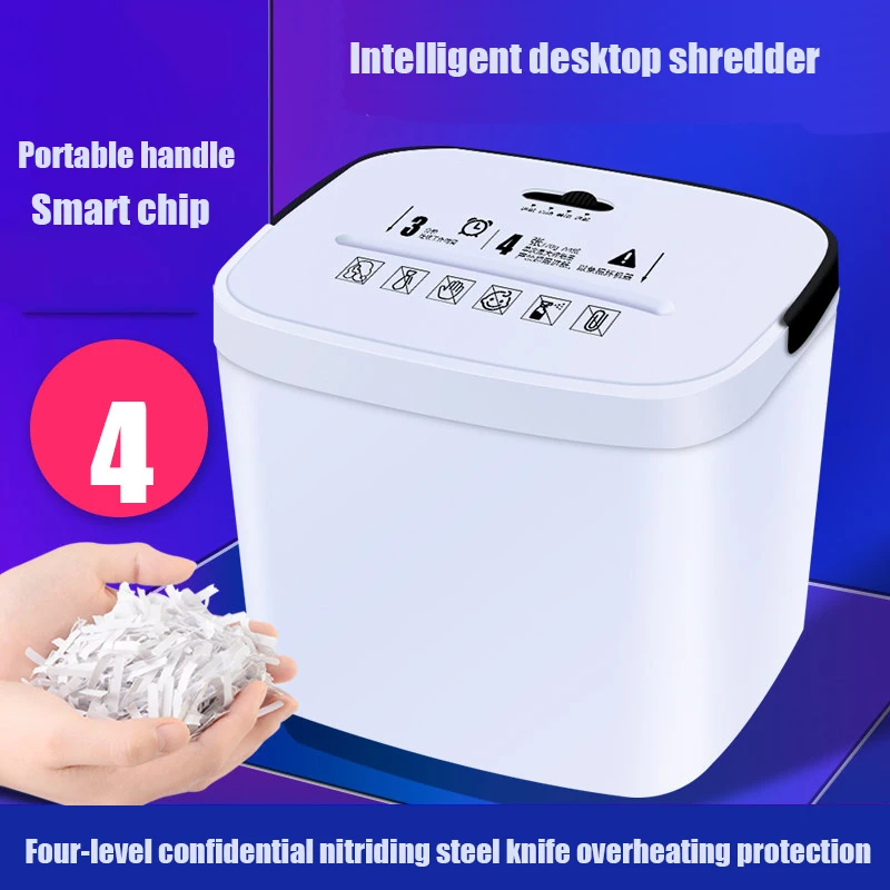 9925 Office Commercial High-power 3.5l Small Shredder A4 Mini Portable ...