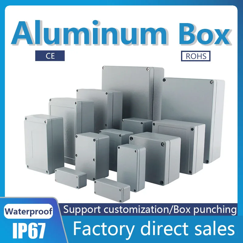 Industry-IP67-Waterproof-Cast-Aluminum-Junction-Box-electronic-project ...