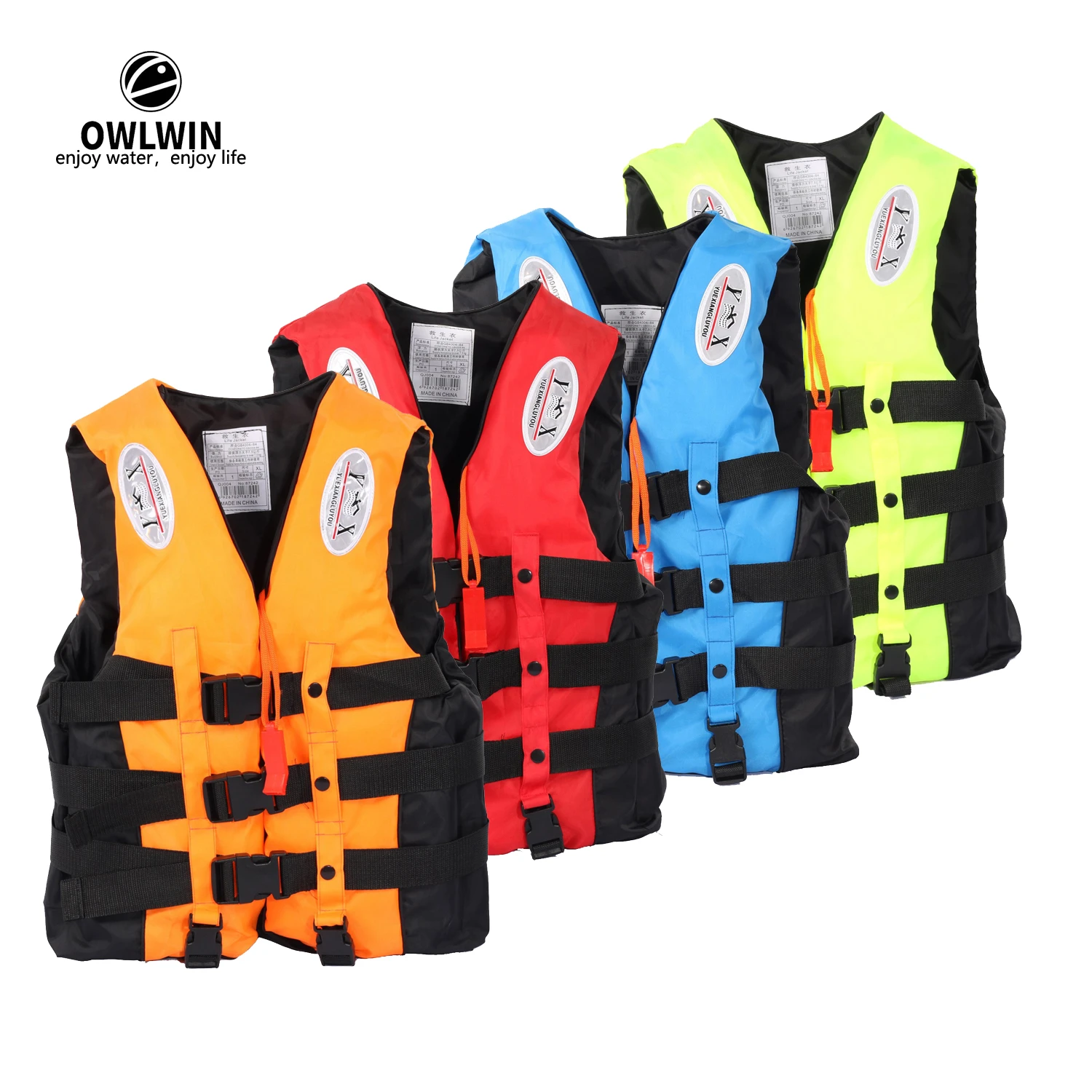 Water Life Vest Adults | Life Jacket Vest Water Ski | Polyester ...
