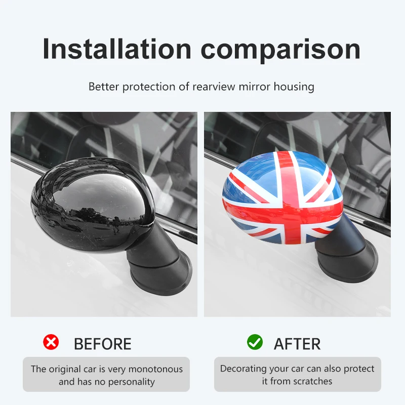 Car Rearview Mirror Housing Shell For Mini Cooper R55 R56 R57 R58 R59 ...