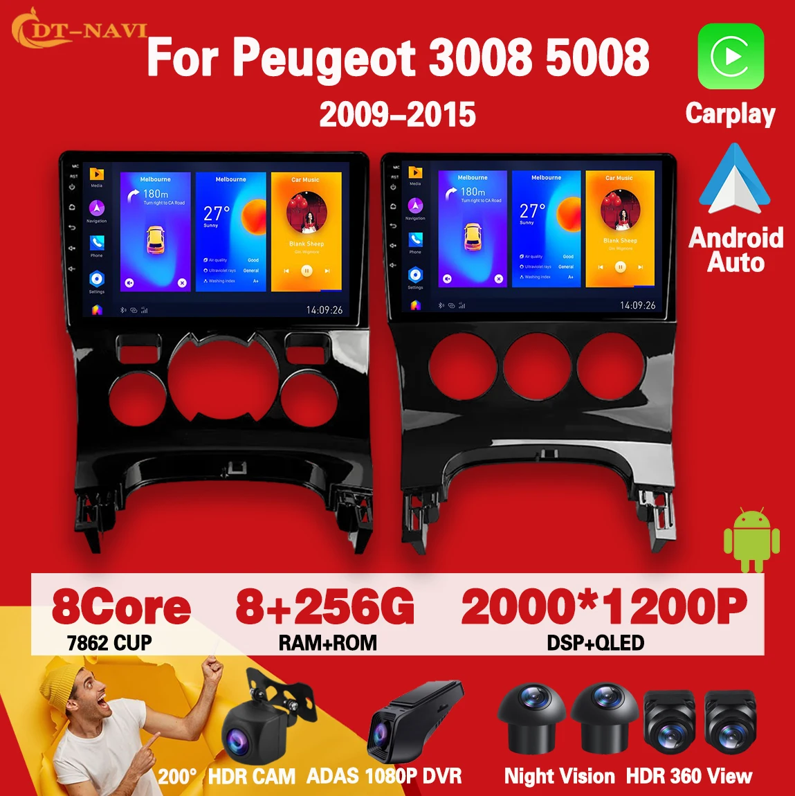 Autoradio-Android-13-avec-2-Carplay-lecteur-de-limitation-de-voiture-DVD-automatique-vit-KIT ...