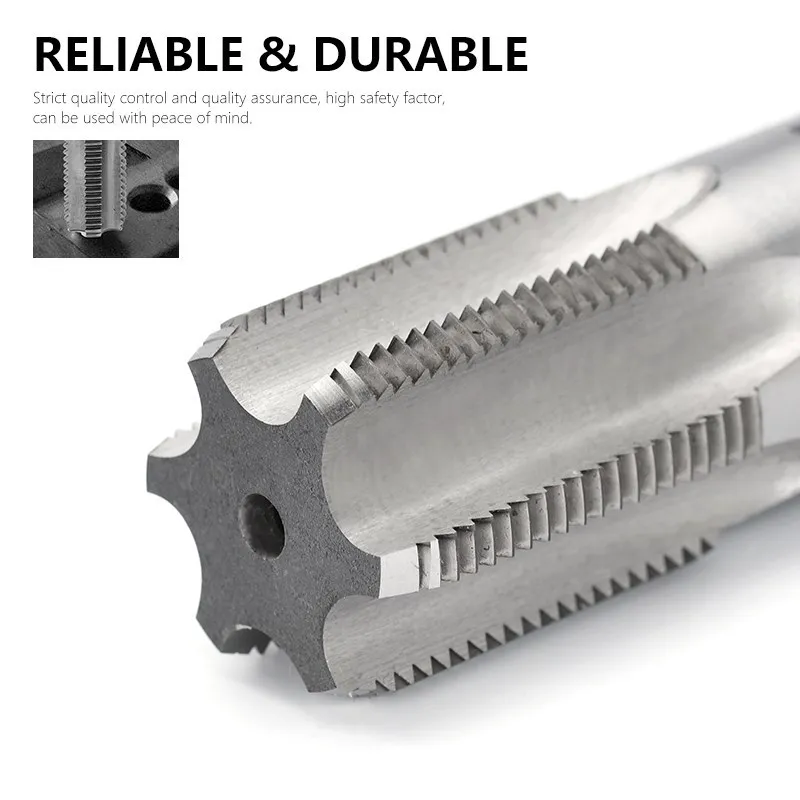 Tournevis,robinet de tuyau HSS,filetage de vis en métal,outils de ...