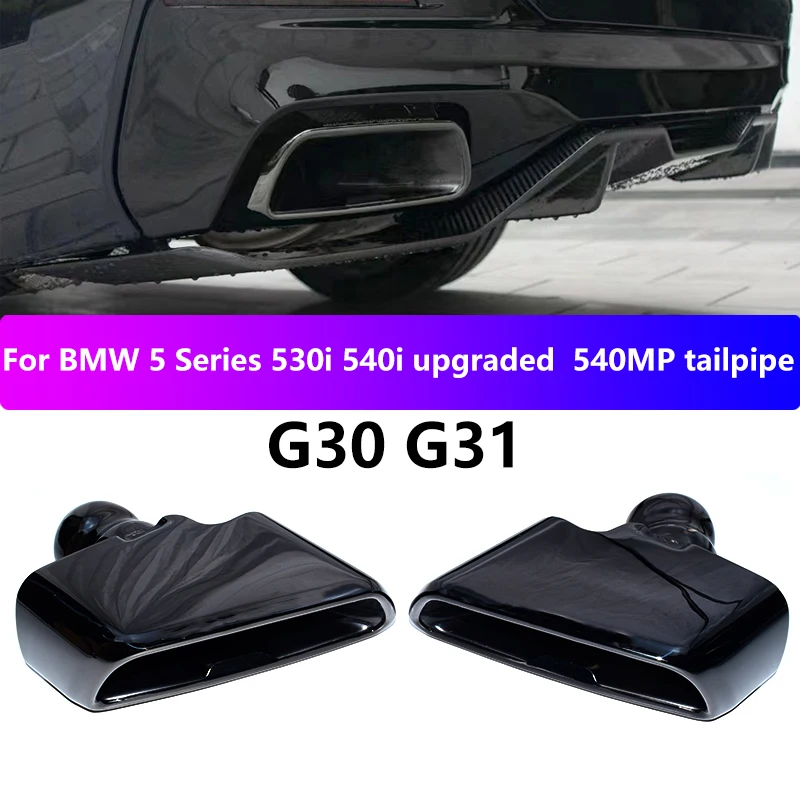 For 2018-2023 BMW 5 Series G30 G31 530i 540i Exhaust Pipe Modification ...