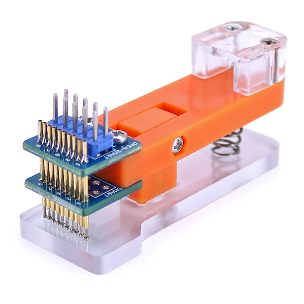 10-Pin-1-27mm-Test-Tool-Programmer-Burning-1x10P-PCB-Test-Fixture-Gold ...