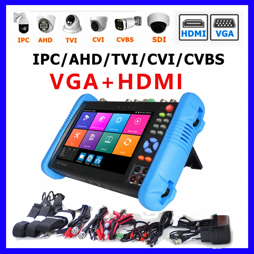 IPC-9800Pro-CCTV-IPC-Tester-POE-8MP-AHD-CVI-TVI-CVBS-SDI-IP-Camera ...