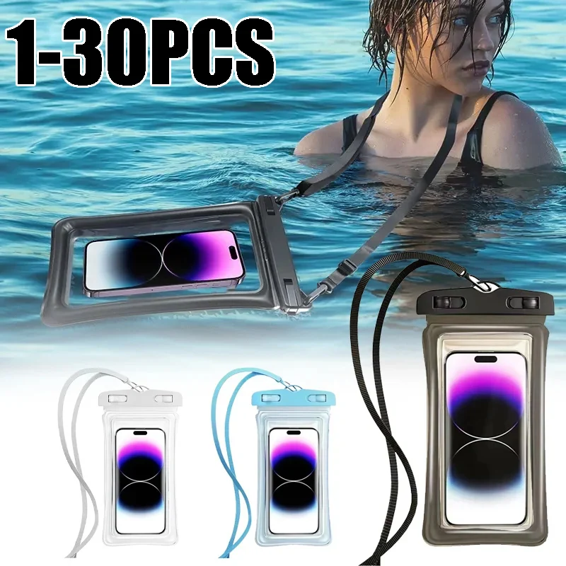 Waterproof Floating Phone Dry Bag for Diving Swimming Beach Pool Ski ...
