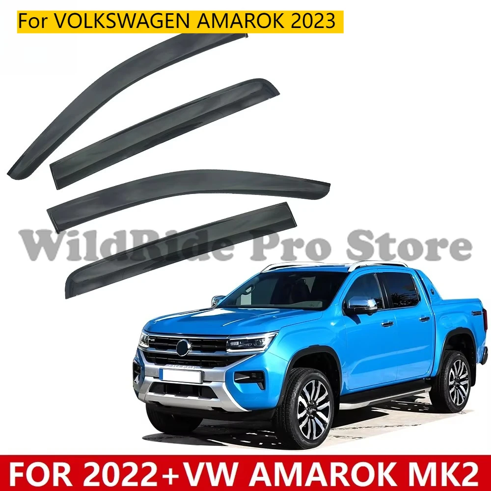 Car Door Window Visor Wind Deflector Rain Guards Vent VisorS WEATHER ...