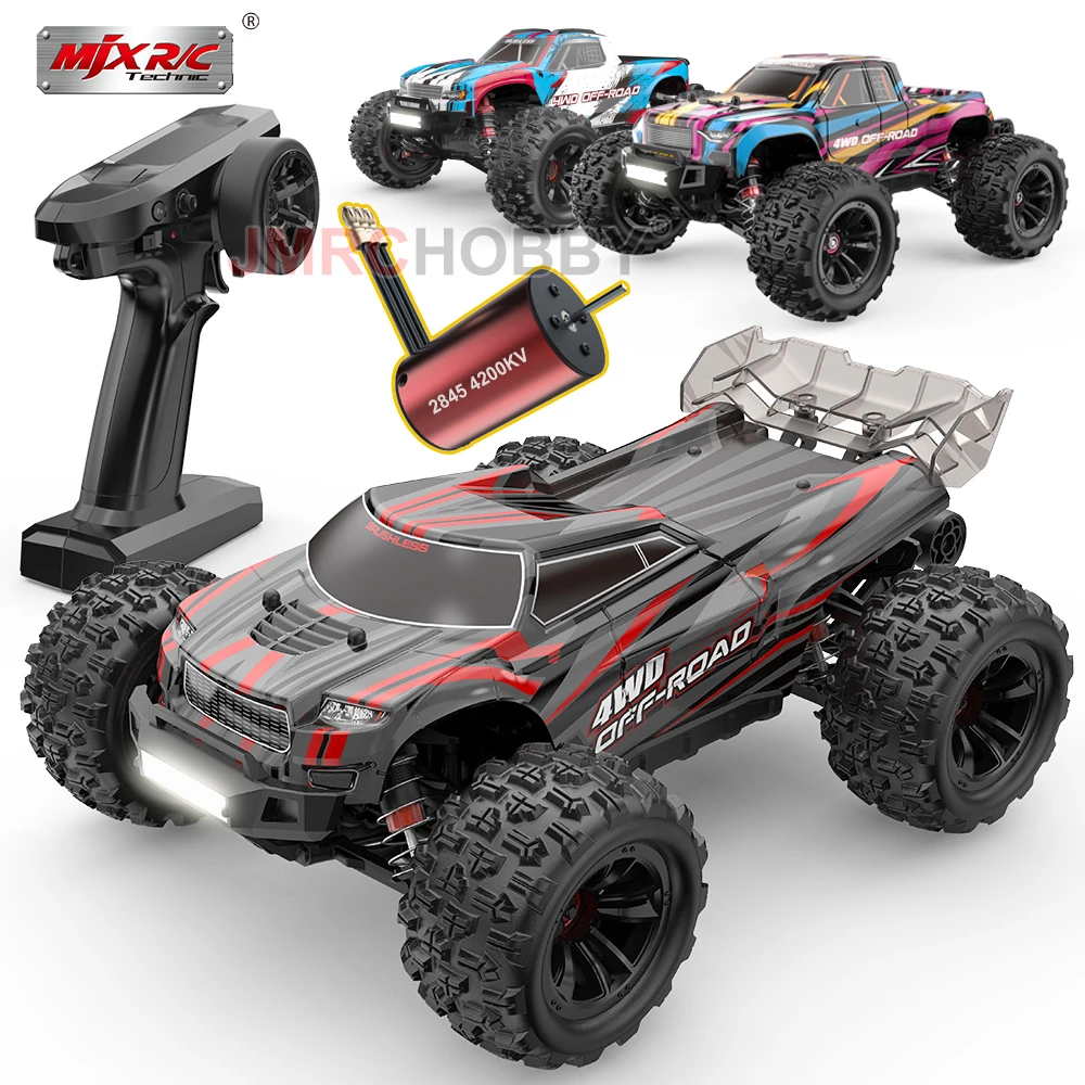 MJX Hyper Go 16208 16210 Remote Control 2.4G 1/16 Brushless RC Hobby Car Vehicle 68KMH High ...