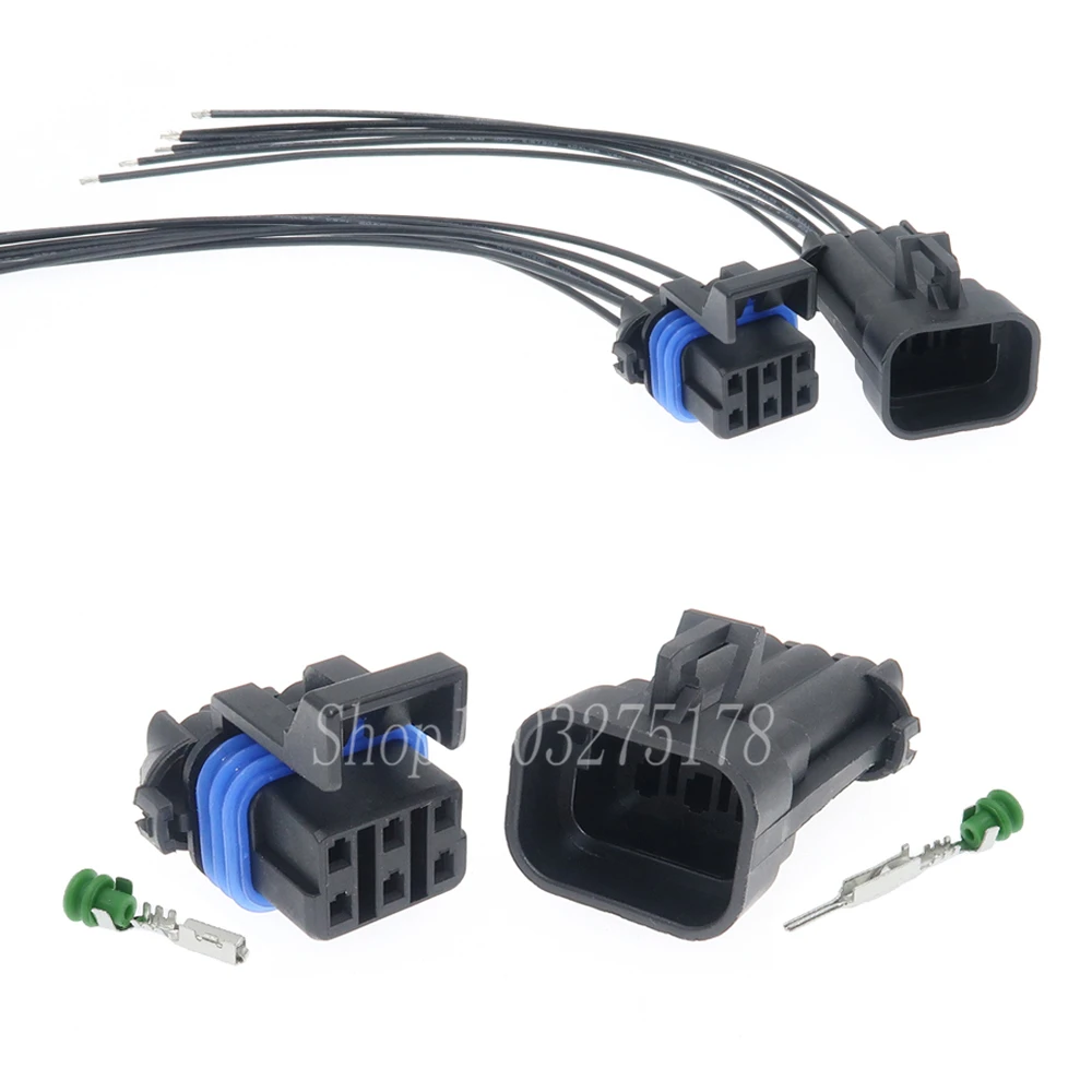 1-Set-6-Pin-12052848-12052850-12124107-12020833-Car-Waterproof-Plug ...