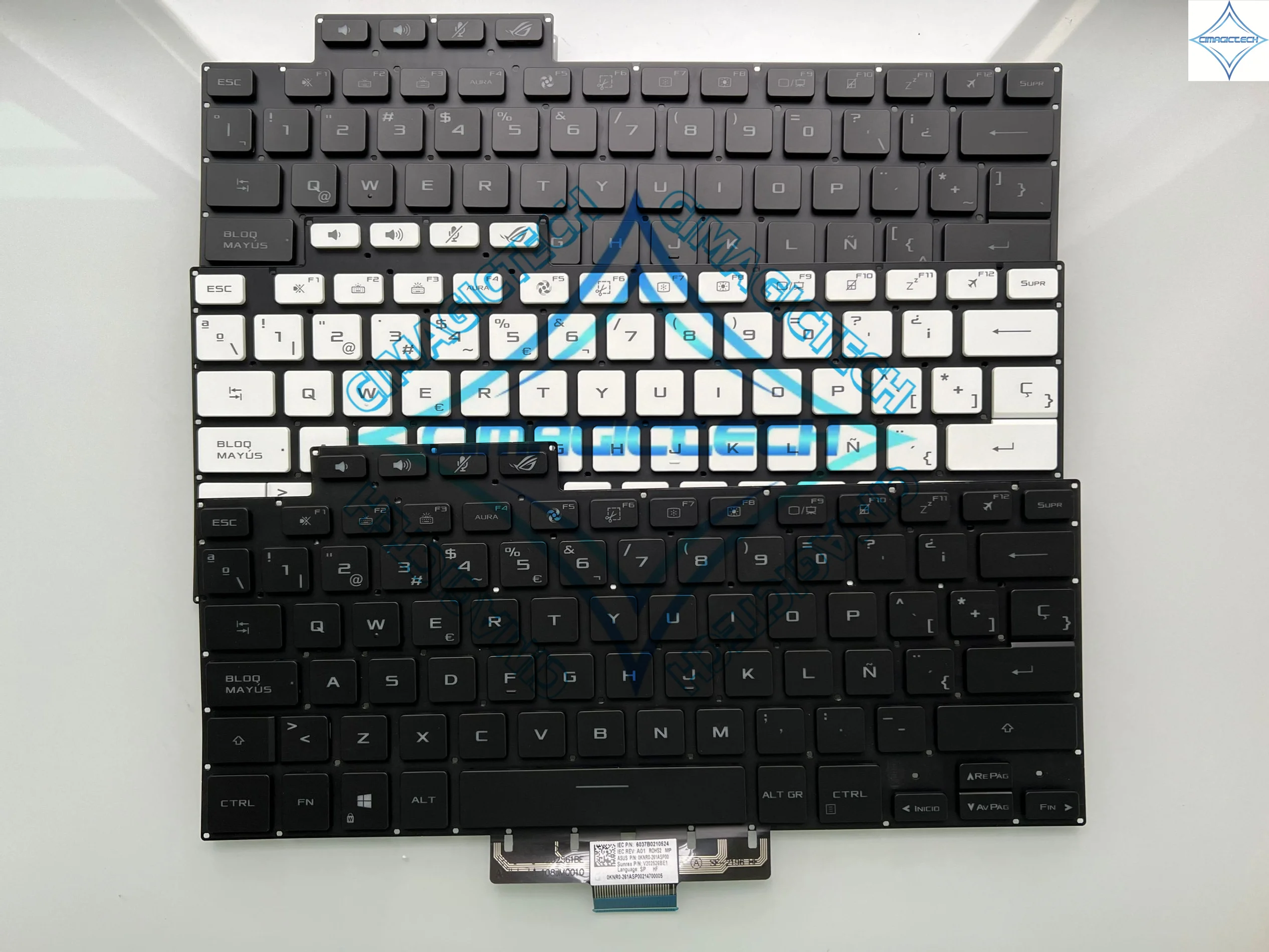 New LA SP PO UK FR Spanish Latin French For ASUS ROG Zephyrus G15 GA503 ...