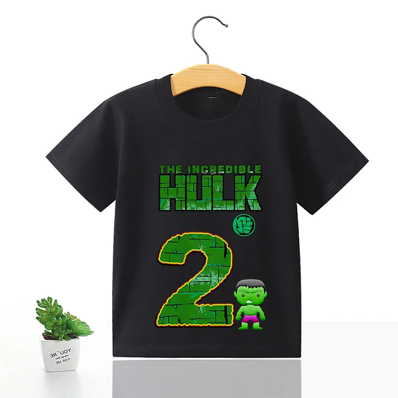 Incredible Hulk Birthday Shirt Boys