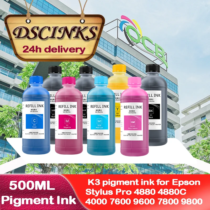 500ml-K3-pigment-ink-for-Epson-Stylus-Pro-4880-4880C-4000-7600-9600 ...