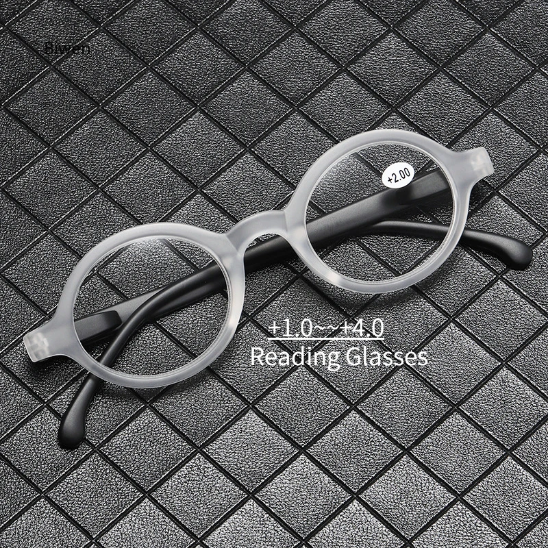 Retro-Full-Frame-Round-Reading-Glasses-Men-Women-Presbyopia-Artistic ...
