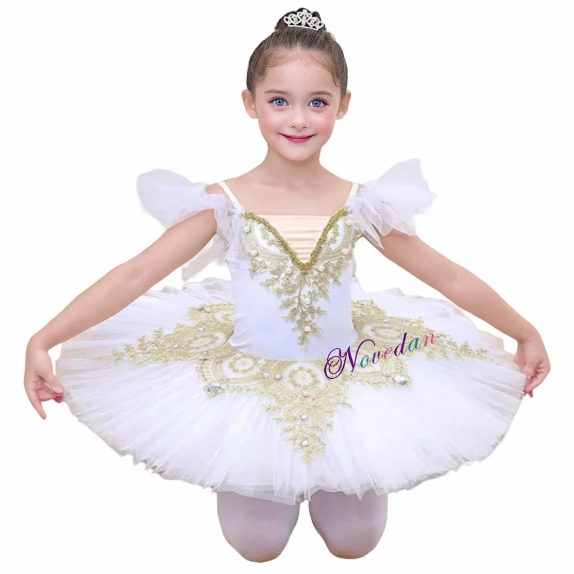 Professional Ballet Tutu For Girls Kids Children White Swan Lake Ballet ...