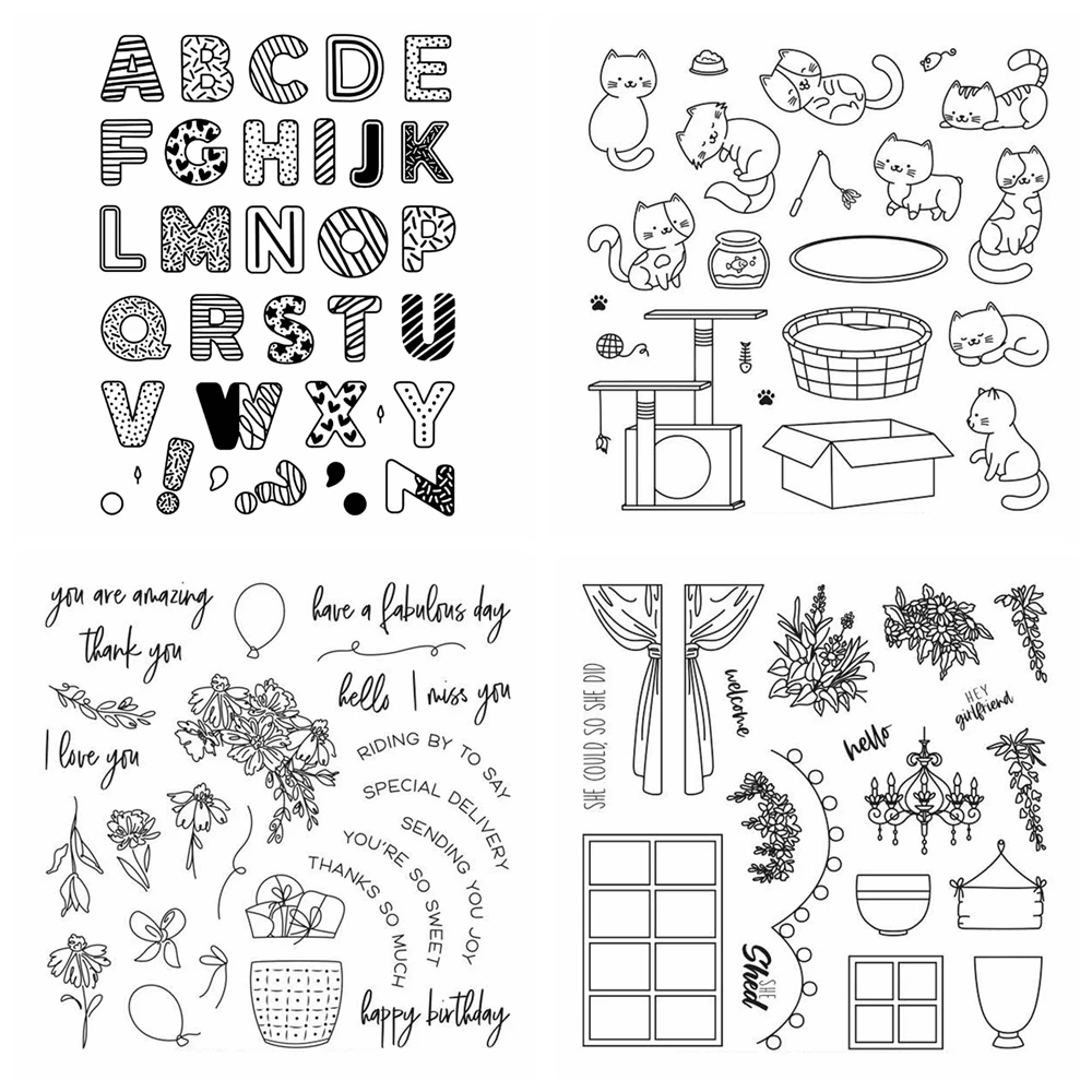 Smitten-Kittens-Stamp-and-Cutting-Dies-Riding-Elements-Clear-Stamps-For ...