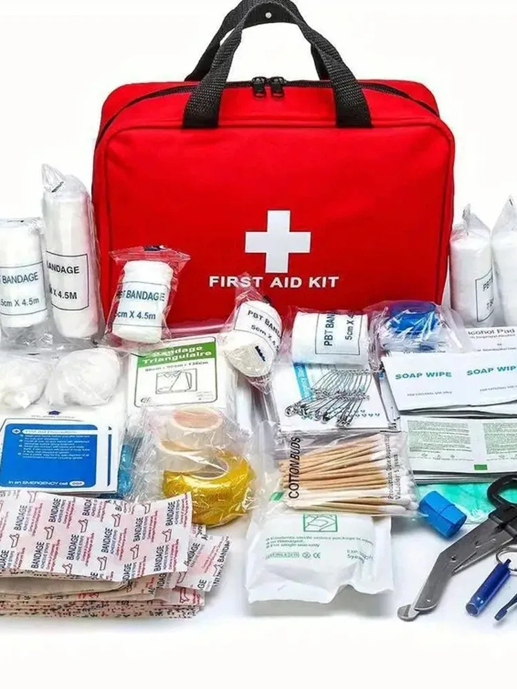152Pcs/set First Aid Kit All-Purpose Tactical Emergency Kit in The Car ...