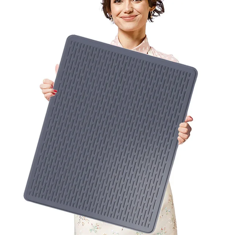 Extra-Large-Silicone-Drainage-Pad-Silicone-Dish-Drying-Pad ...