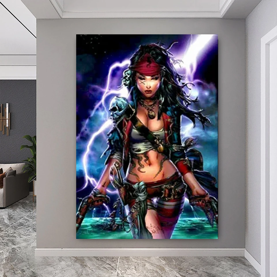 Sexy Pirate Women Art