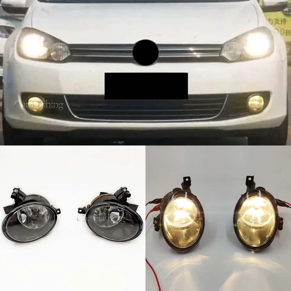 LED-fog-lights-Halogen-lamp-For-VW-Golf-6-MK6-2009-2013-For-Jetta-6 ...