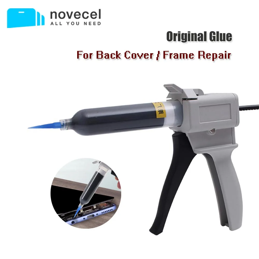 Original For iPhone X XS Max XR Middle Frame Back Cover Glue Sticker ...