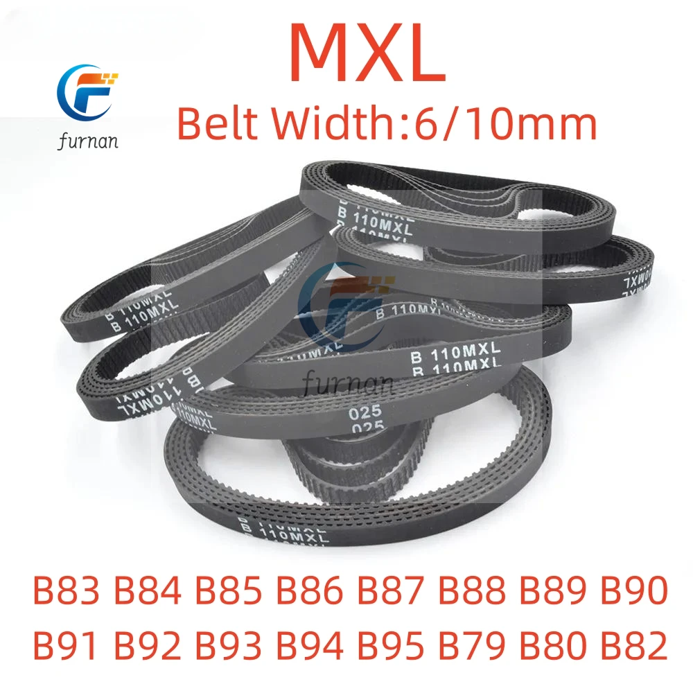 FURNAN-MXL-Synchronous-Timing-belt-B83-B84-B85-B86-B87-B88-B89-B90-B91 ...