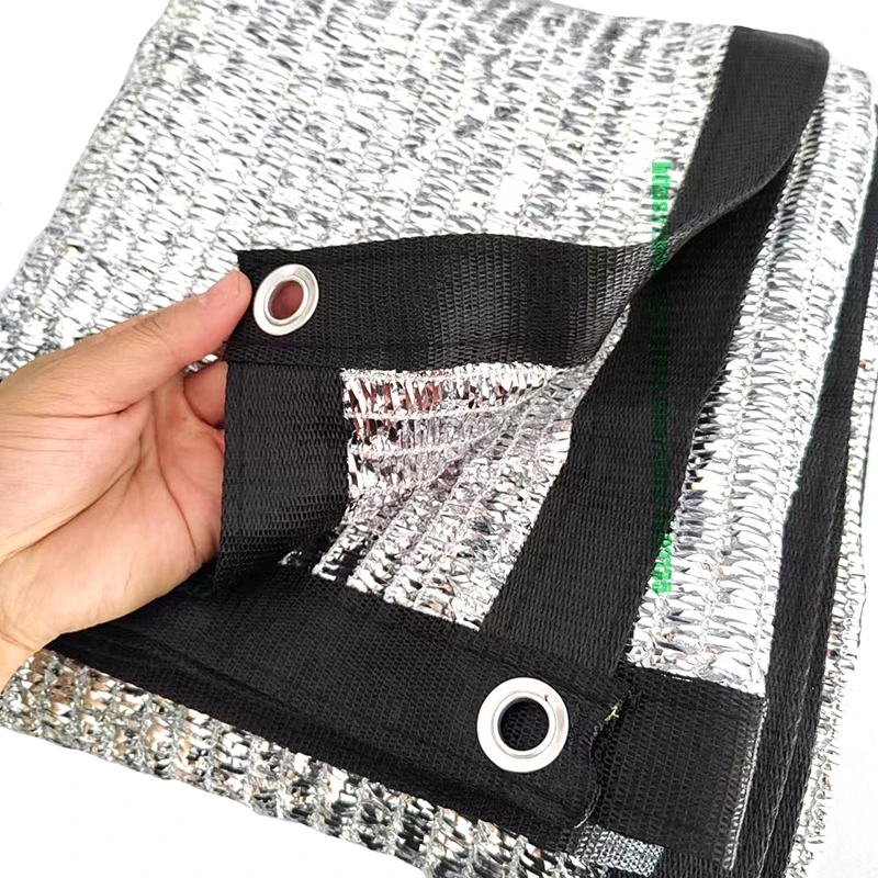 Silver Aluminum Foil Reflective Sunscreen Garden Patio Balcony ...