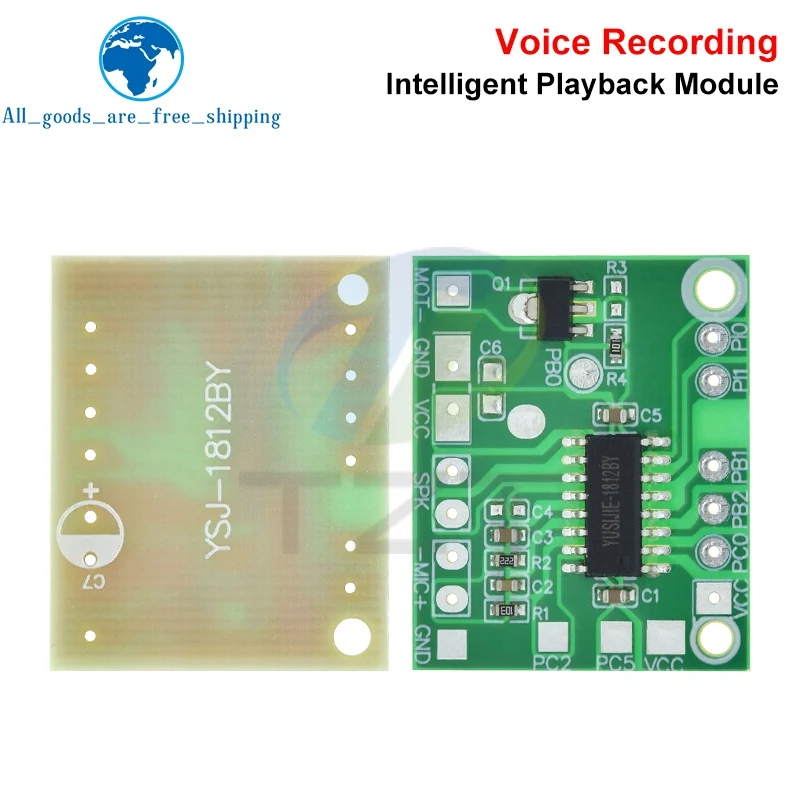 TZT 1/3pcs DIY Voice Record Intelligent Playback Module Sound IC Board ...