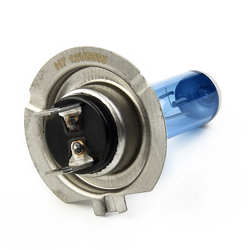 10pcs-H7-12V-55W-Xenon-White-6000K-Ultra-Bright-White-Fog-Halogen-Car ...