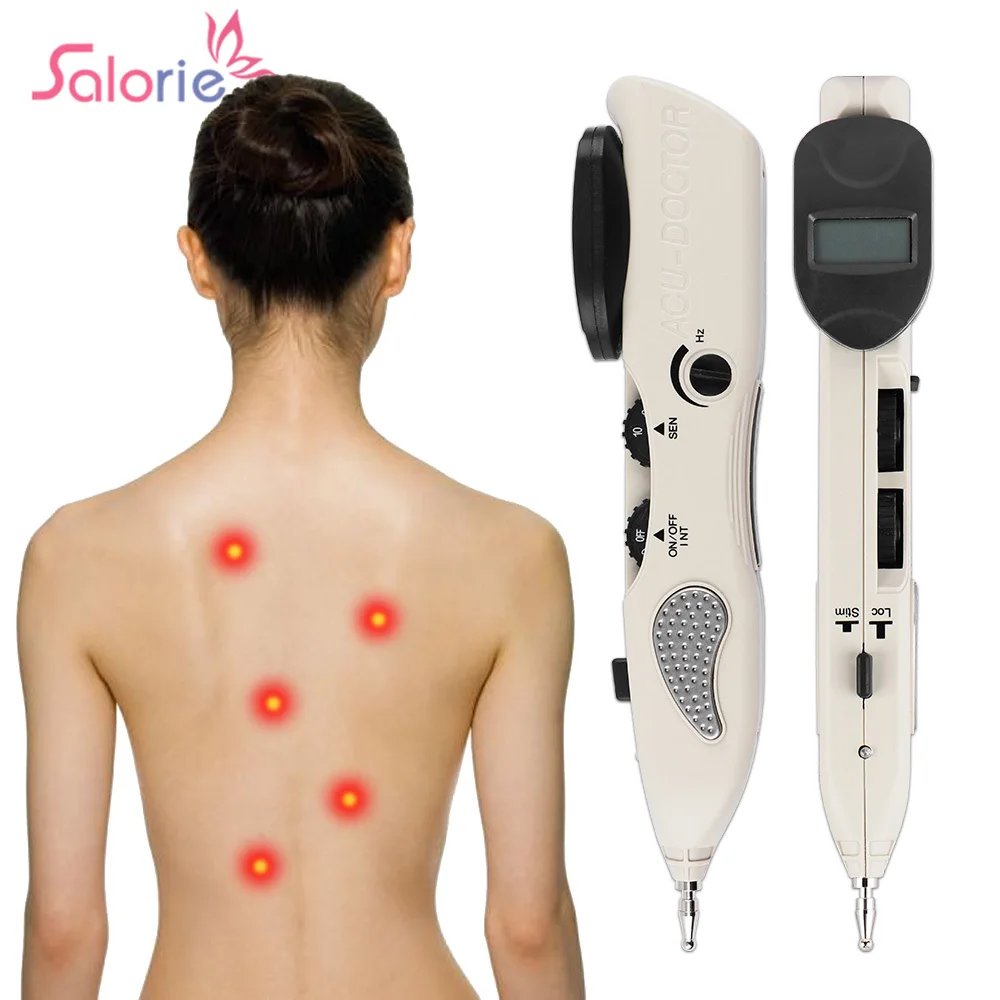 Laser-Acupuncture-Pen-Electronic-Meridian-Pen-TENS-Point-Detector-USB ...