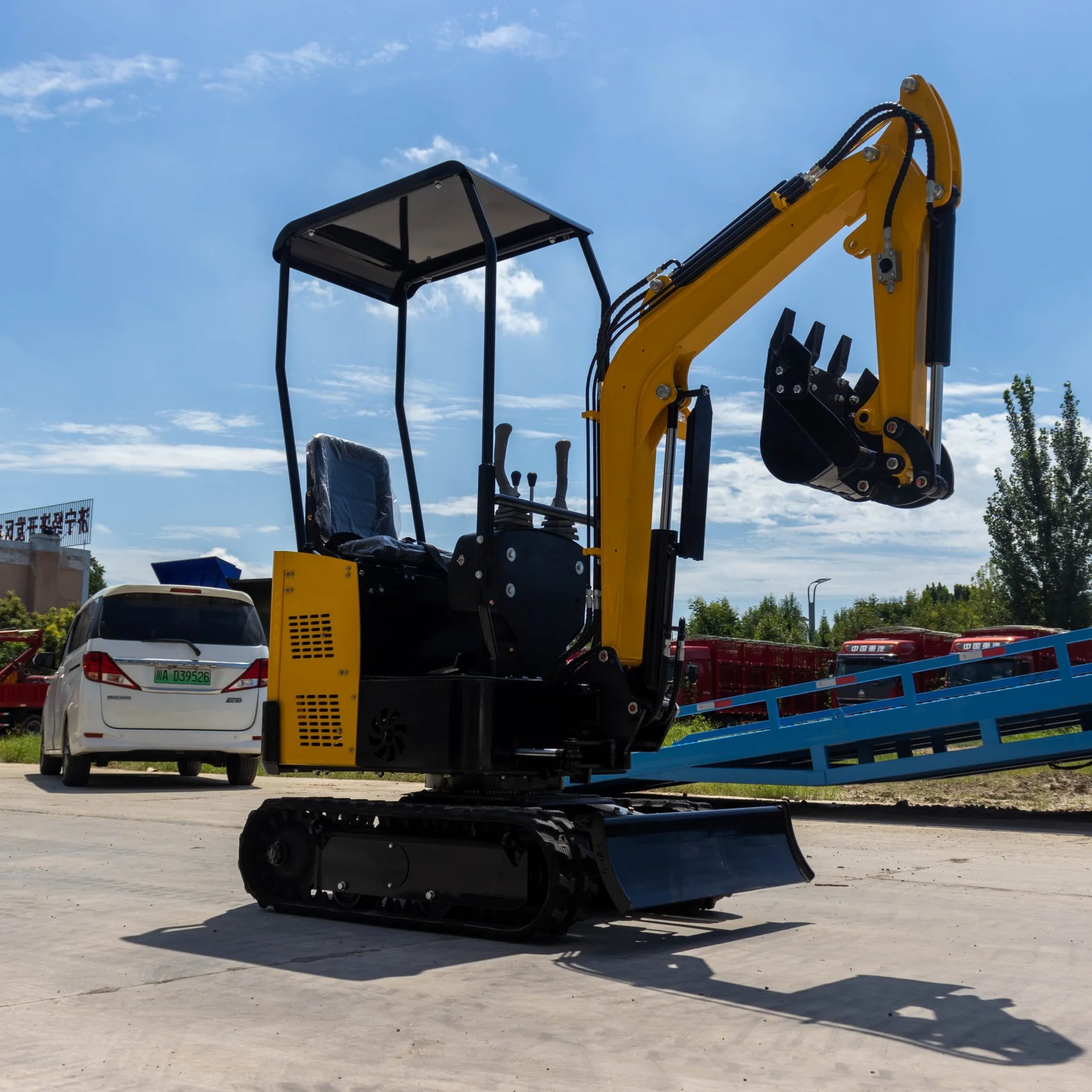 HT10B-EPA-EURO5-1-ton-Mini-Digger-Excavator-Telescopic-Track-hydraulic ...