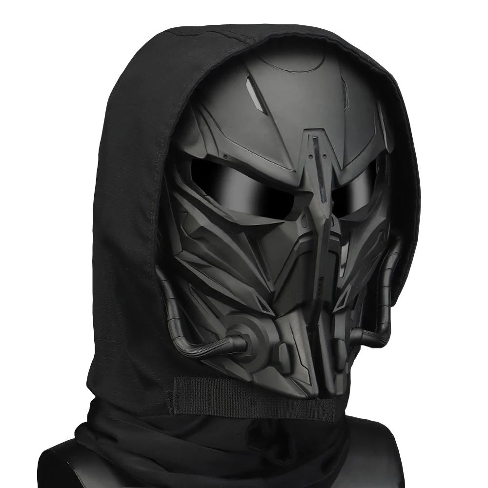 Tactical Airsoft Mask Breathable Full Face Paintball CS Wargame ...