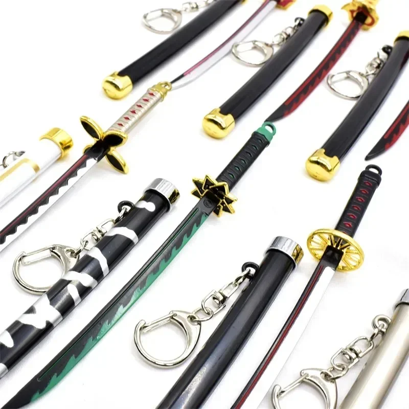 Demon-Slayer-Knife-Weapon-Real-Kochou-Shinobu-Nichirin-Blade-Keychain ...