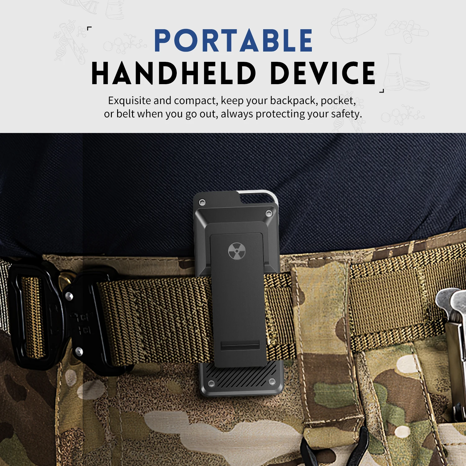 FNIRSI GC-02 Geiger Counter Nuclear Radiation Detector