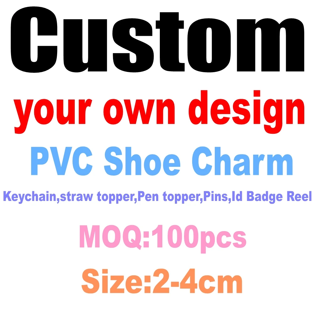 NEW Factory Customized Shoe Charm Personal PVC Silicone Custom ...