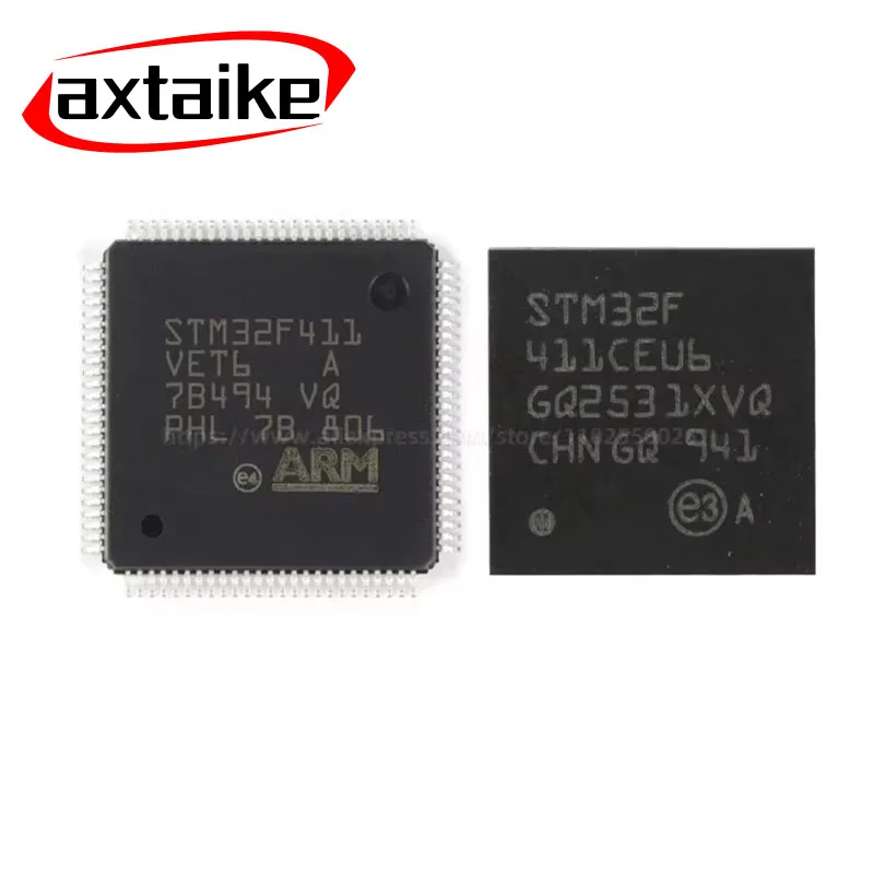 STM32F411-STM32F411RET6-STM32F411RCT6-STM32F411VET6-STM32F411CCU6-STM32F411CEU6-LQFP-64-LQFP-100 ...