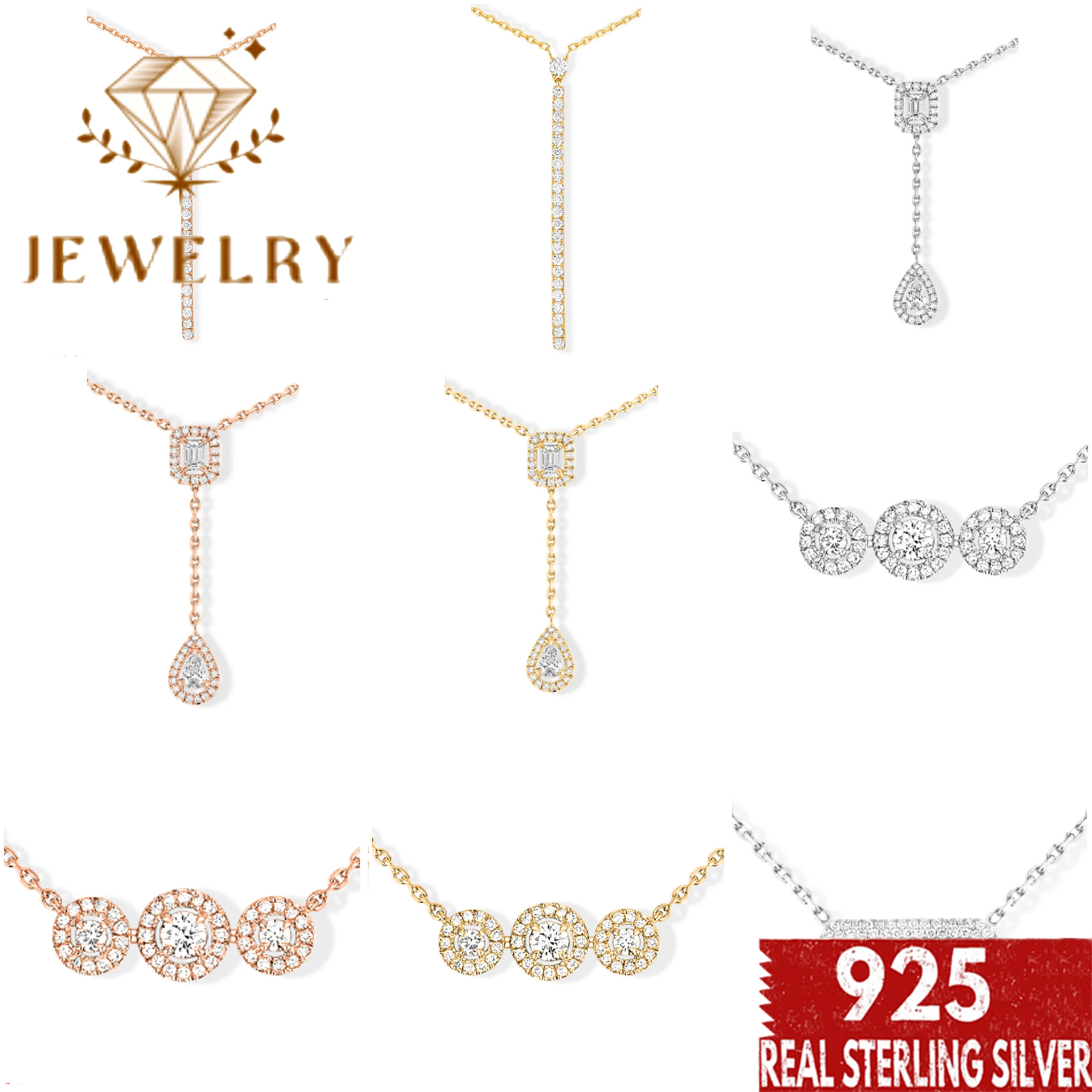 Messik-A-Colar-em-prata-esterlina-estilo-jovem-look-sofisticado-nova ...