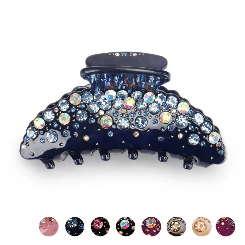 New-Splendid-Rhinestones-Hair-Claw-Clip-for-Women-Girls-Popular-Acetate ...