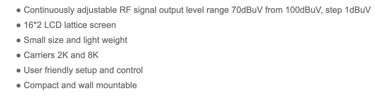Satlink-modulador de DVB-T ST-6503, enrutador avb-t de 1 ruta ...